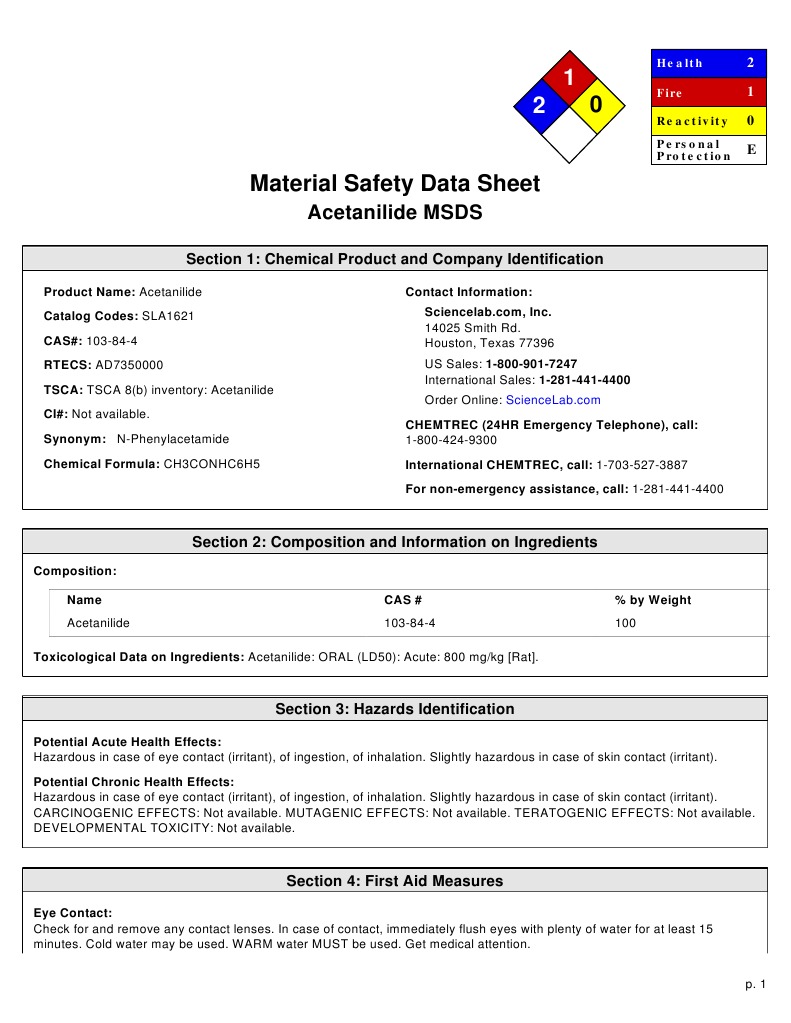 Msds