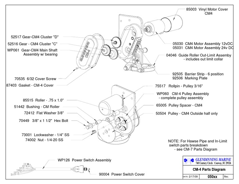 Cablemaster CM-4 - Parts Breakdown | PDF | Mechanical Engineering ...