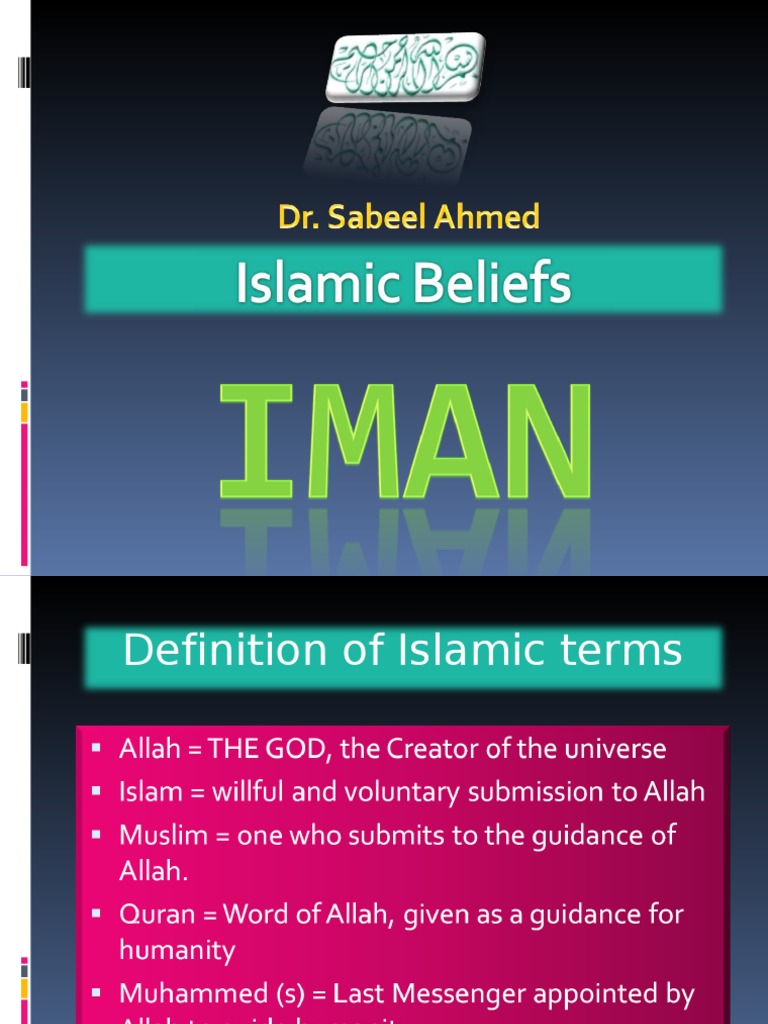 Islamic Beliefs | PDF | Prophets And Messengers In Islam | Muhammad