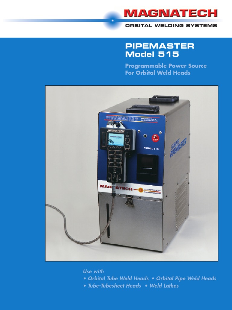 Pipemaster 515 W-76 | PDF | Welding | Construction