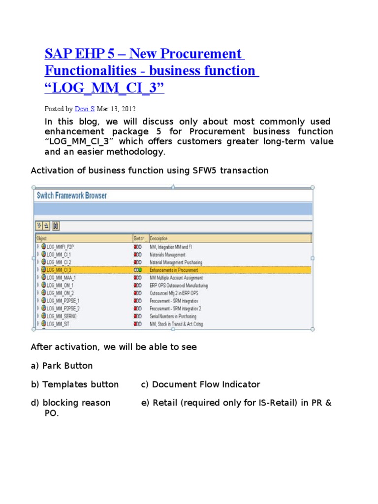 Sap Ehp 5 | PDF | Debits And Credits | Invoice