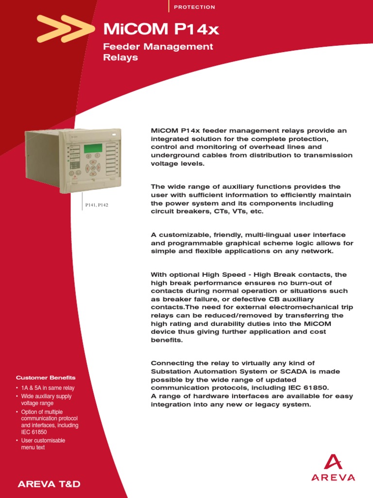 P141 | PDF | Relay | Transformer