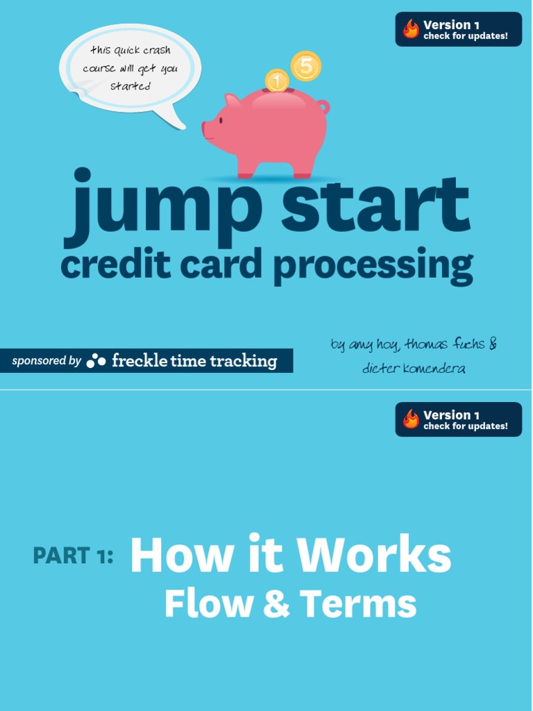 Jumpstart Credit Card Processing (Version 1) | PDF | Credit Card ...