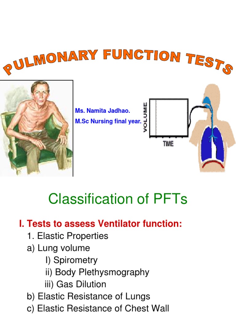 Pulmonary Function Tests Overview | PDF | Lung | Respiratory System