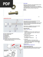 Tabel Torsi Pengencangan Baut | PDF