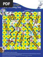 Snakes and Ladders Game Instructions | PDF