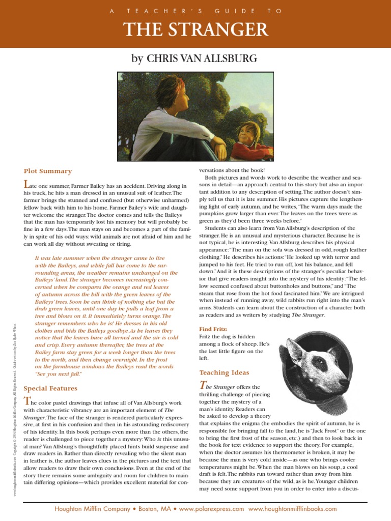 The Stranger Teacher's Guide | PDF