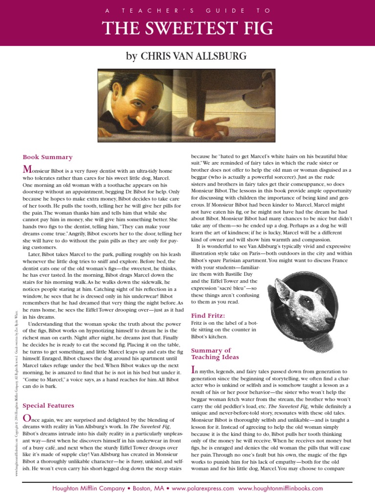 The Sweetest Fig Teacher's Guide | PDF | Cultural Anthropology | Traditions