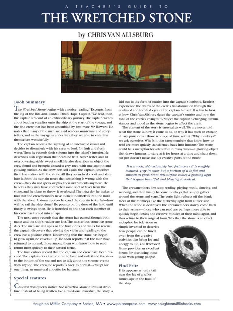 The Wretched Stone Teacher's Guide | Download Free PDF | Narrative | Books