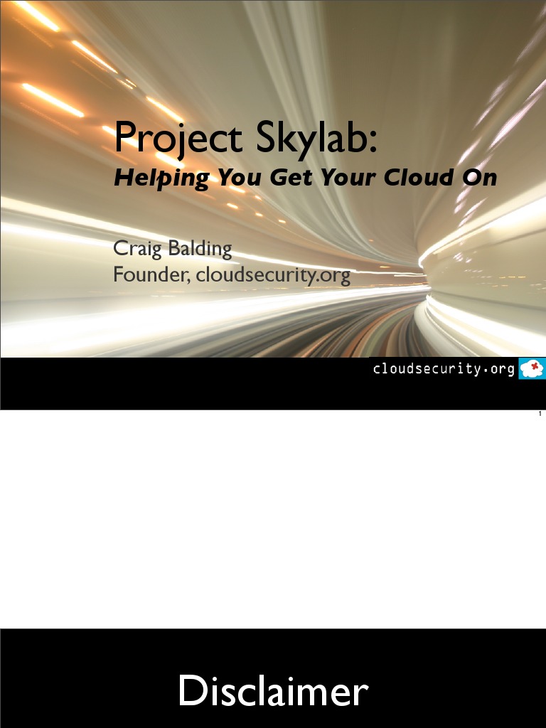 Project Skylab:: Helping You Get Your Cloud On | PDF | Cloud Computing | Computer Network