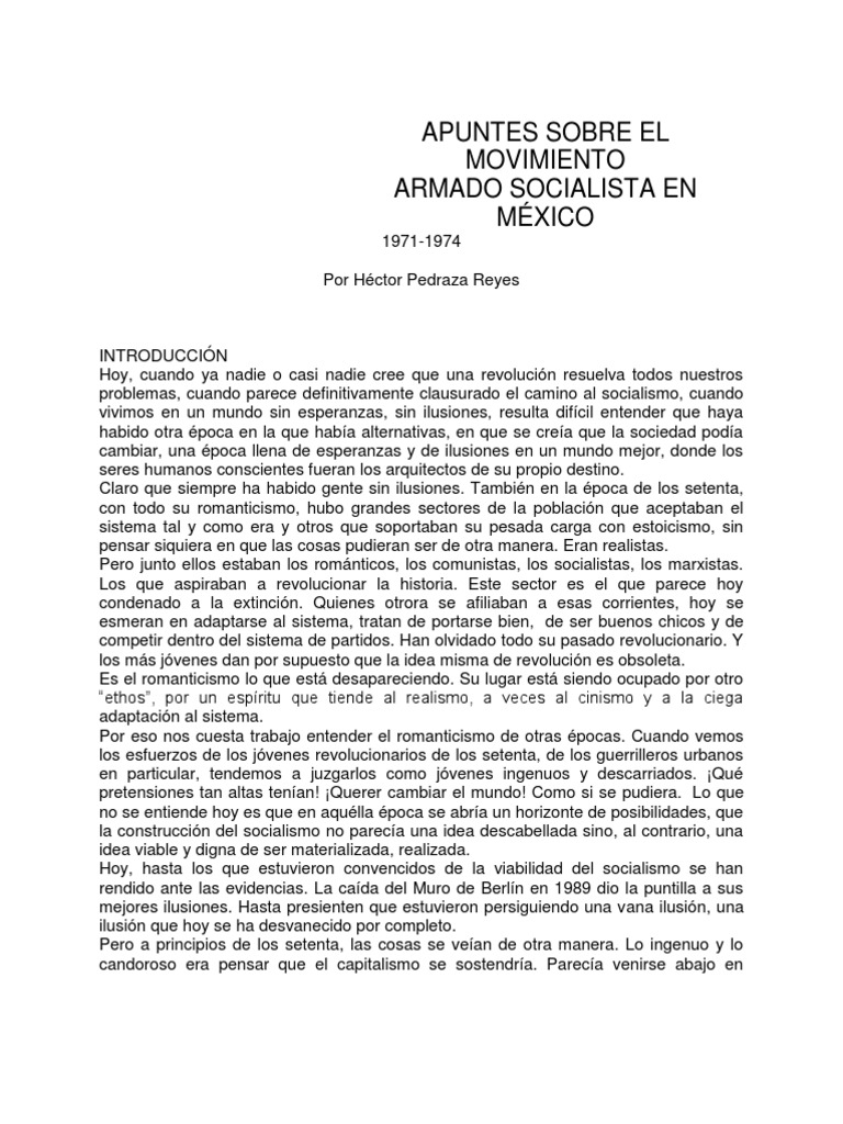 M19: Guerrilla y Socialismo en México | PDF | Guerra de guerrillas | México