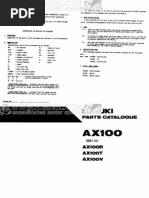 TVS-Suzuki AX100R Owner's Manual | PDF