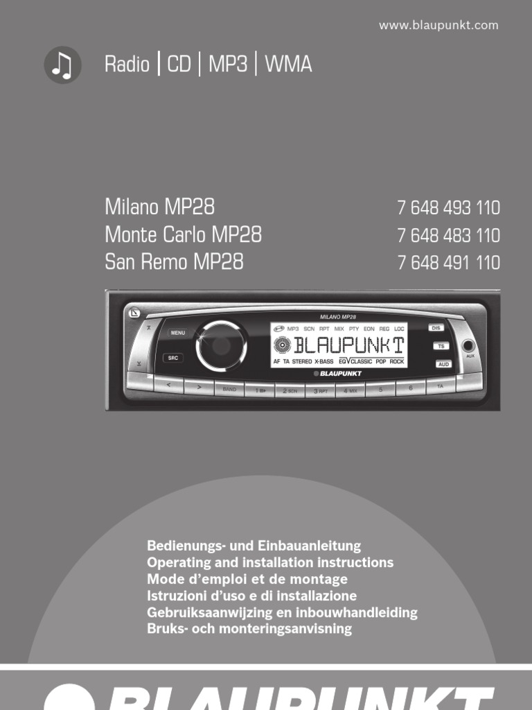 Manual Radio Carro | PDF | Equalization (Audio) | Compact Disc Manual Radio Carro | PDF | Equalization (Audio) | Compact Disc
