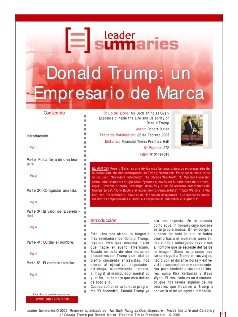Donald Trump | PDF