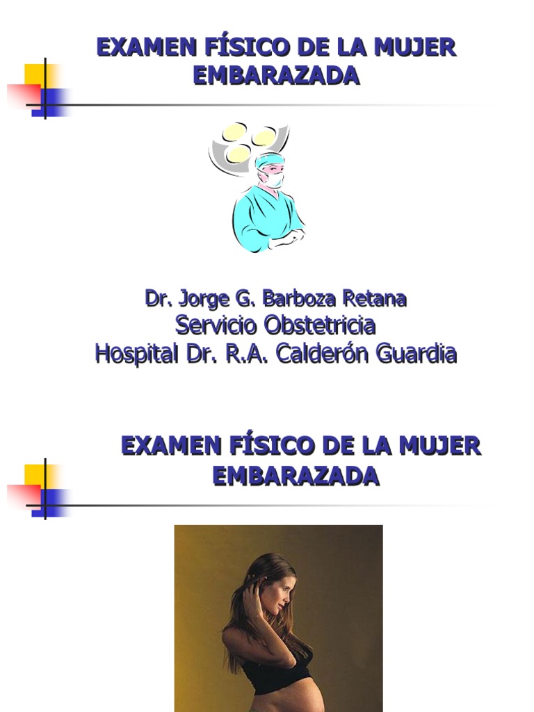3.examen Fisico de La Paciente Embarazada | PDF | El embarazo | Medicina