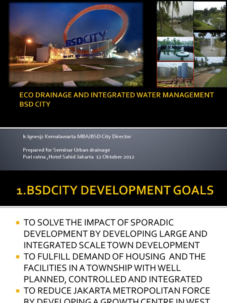 Eco Drainage and Integrated Water Management | PDF