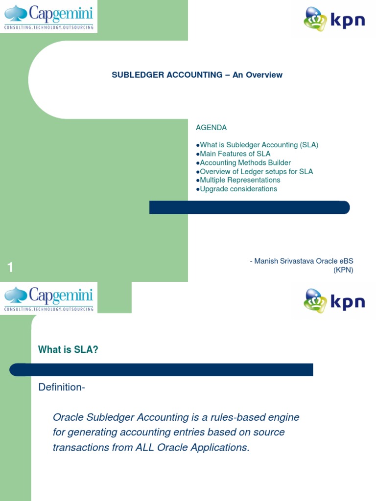 Subledger Accounting an Overview | Invoice | Financial Transaction
