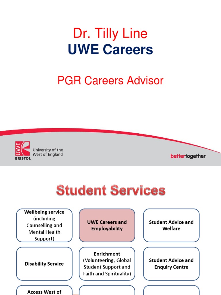 Dr. Tilly Line: UWE Careers | PDF