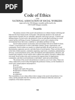 AASW Code of Ethics 2020 Summary | PDF