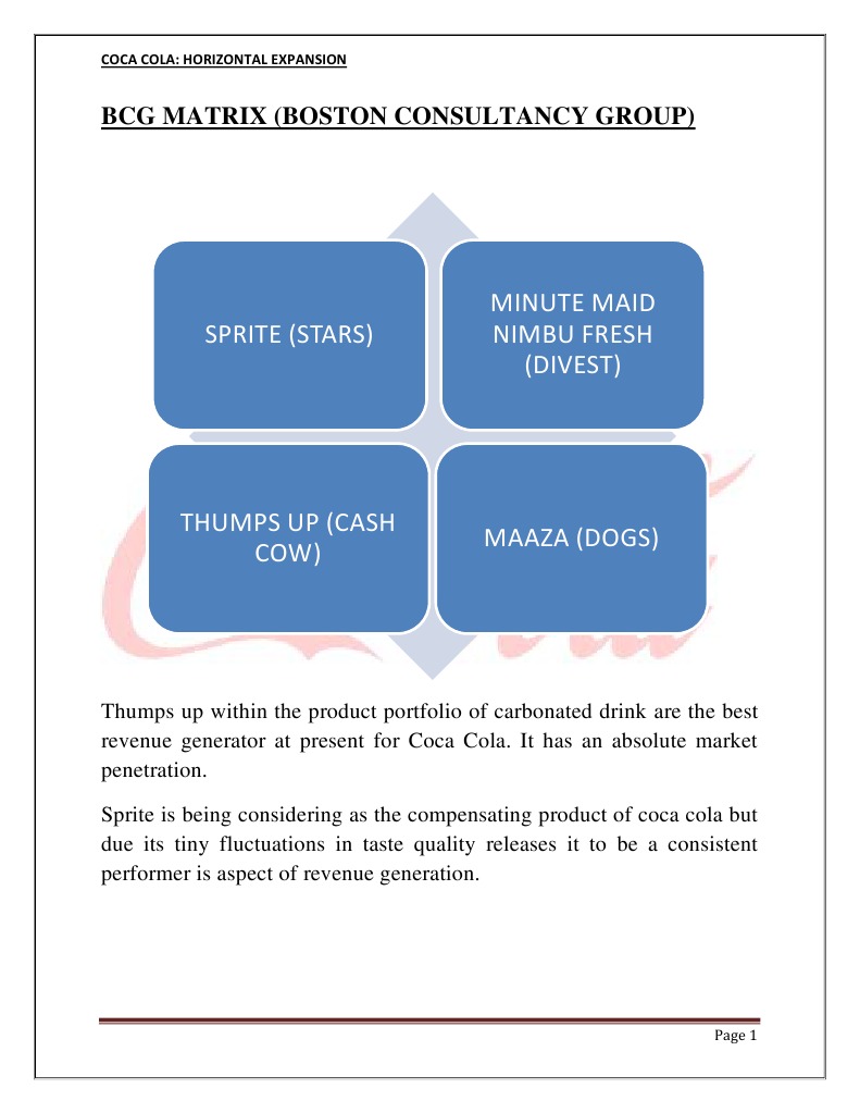 Coca Cola Pdf Coca Cola Pepsi