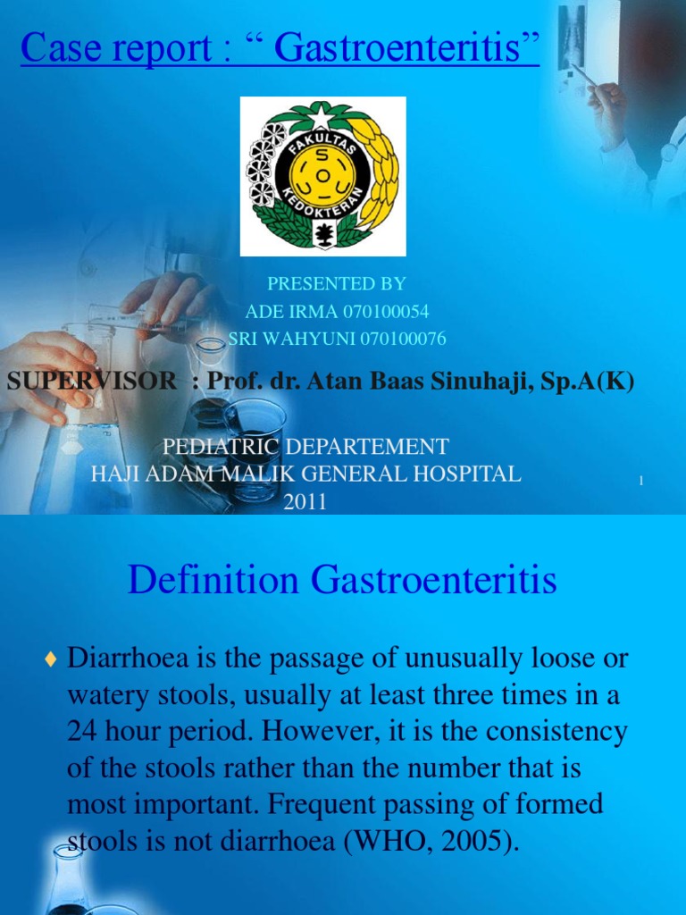 Pediatric Gastroenteritis Case Study | PDF | Diarrhea | Human Feces