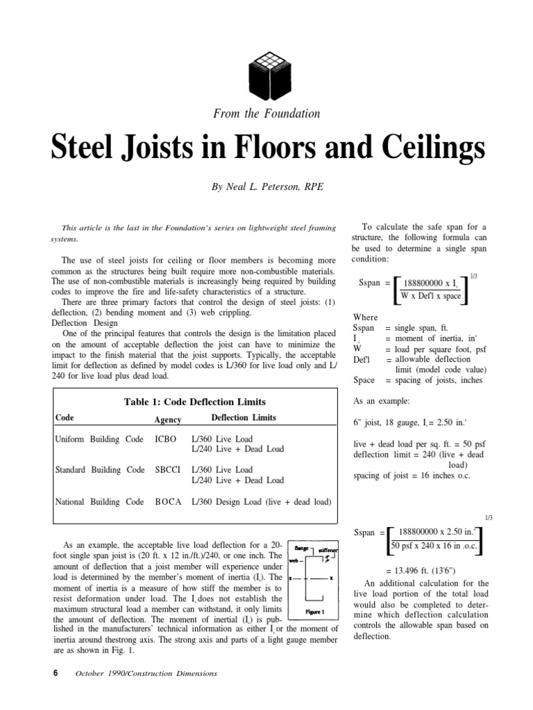 deflection Allowable | PDF | Bending | Structural Load