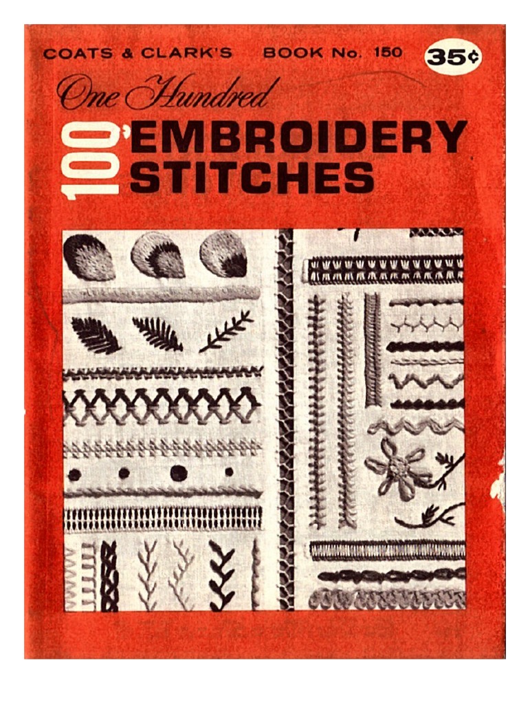 100 Embroidery Stitches | PDF