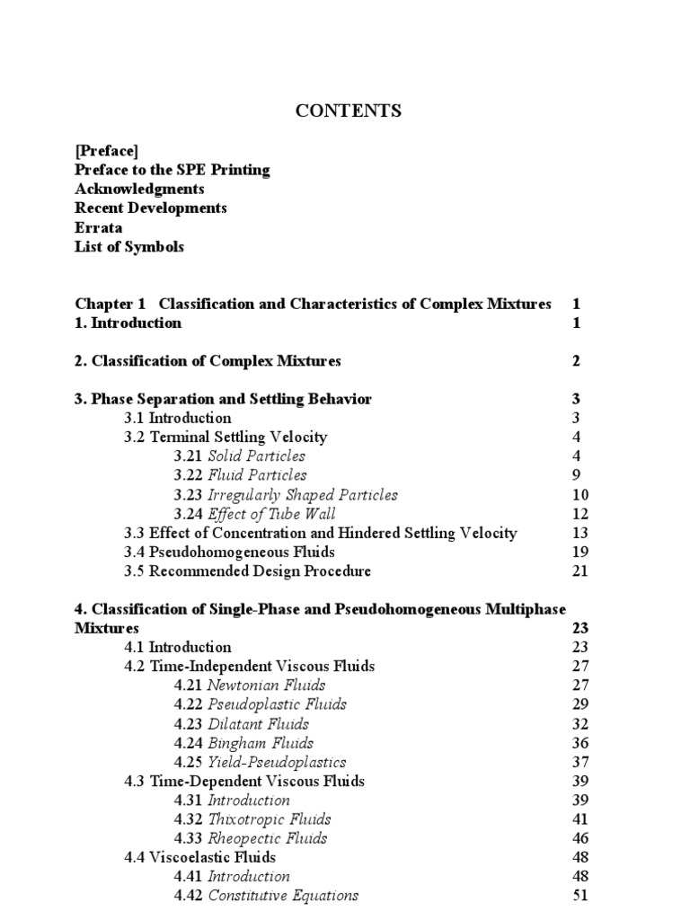 Analysis and Classification of Complex Fluid Flow Systems: A Comprehensive Review of Rheological ...