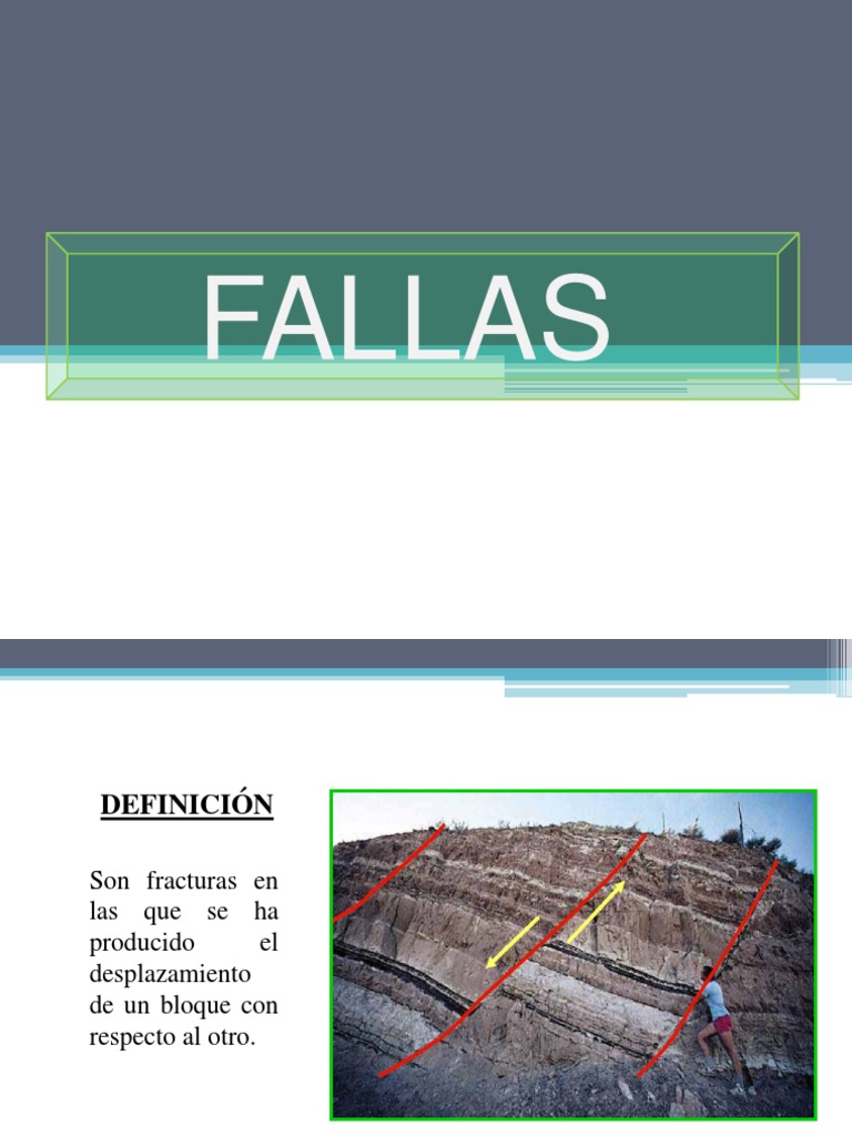 FALLAS | PDF | Falla (geología) | Tectónica