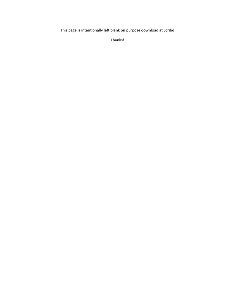 Intentionally Blank Page Notice | PDF