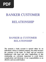 Banker Customer Relationship | PDF | Mortgage Law | Law Of Agency