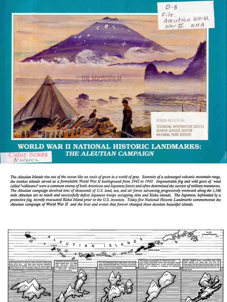 Aleutian Islands Campaign (1943) | PDF