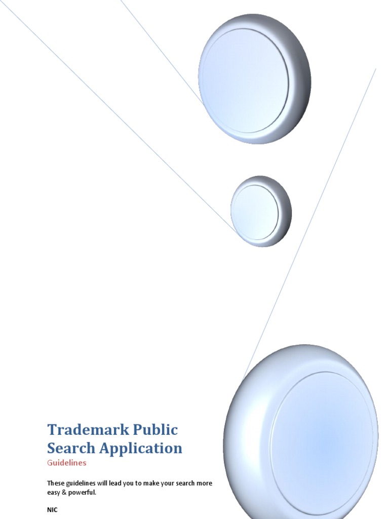 Trademark Search Application Guidelines | PDF | Computers