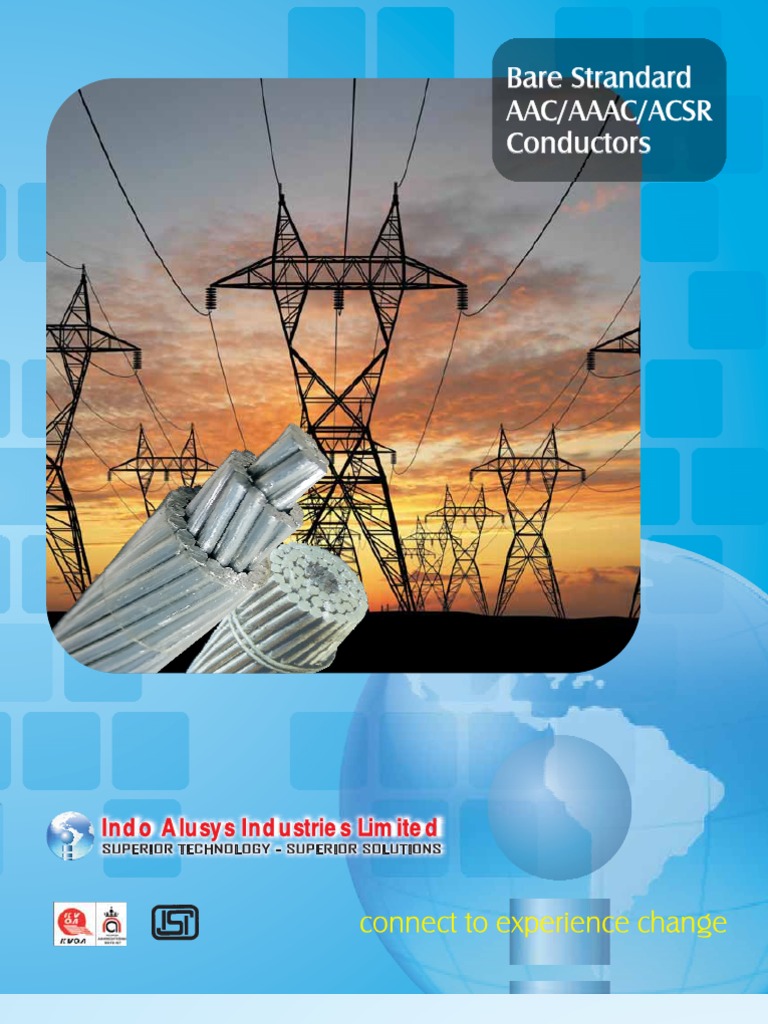 Aluminium Overhead Conductors Overview | PDF | Electrical Conductor ...