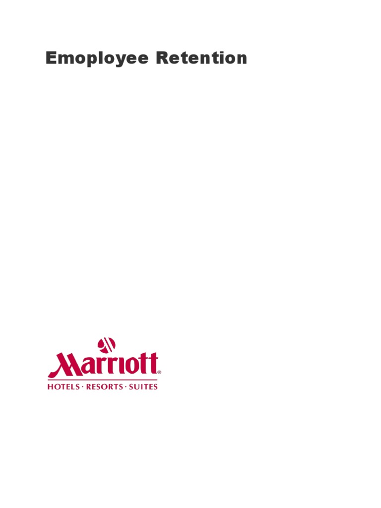 Marriott Project | PDF | Marriott International | Turnover (Employment)