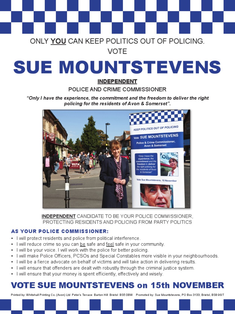 SM A4 Leaflet | PDF | Police | Crime & Violence