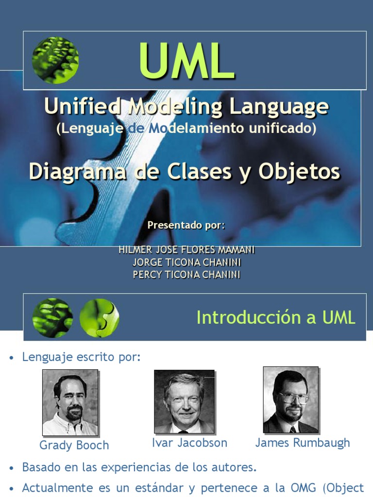 Exposicion Diagrama de Clases y Objetos2 | PDF | Objeto (informática) | Lenguaje de modelado ...