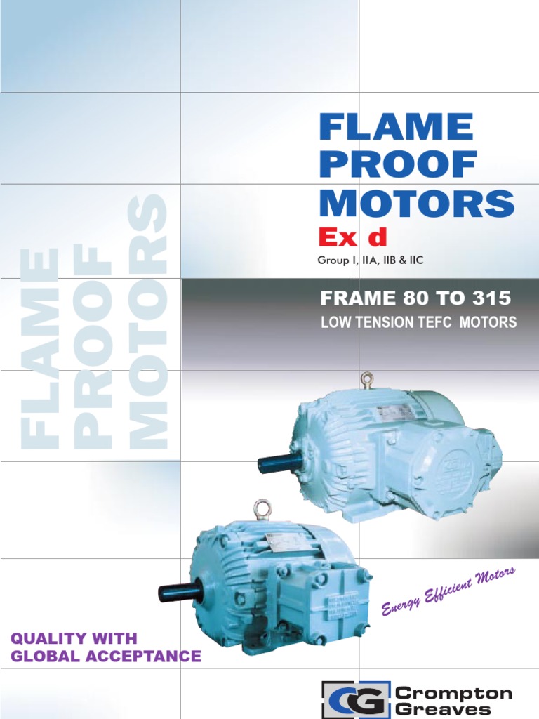 Flameproof Motors | PDF