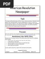 Revolutionary War Journal Project | PDF | United States Declaration Of ...