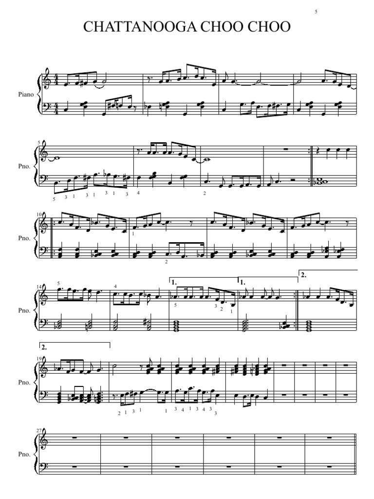 Chattanooga Choo Choo