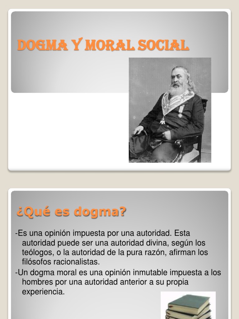 Dogma y Moral Social | PDF | Filosofía | Ciencia y matemática