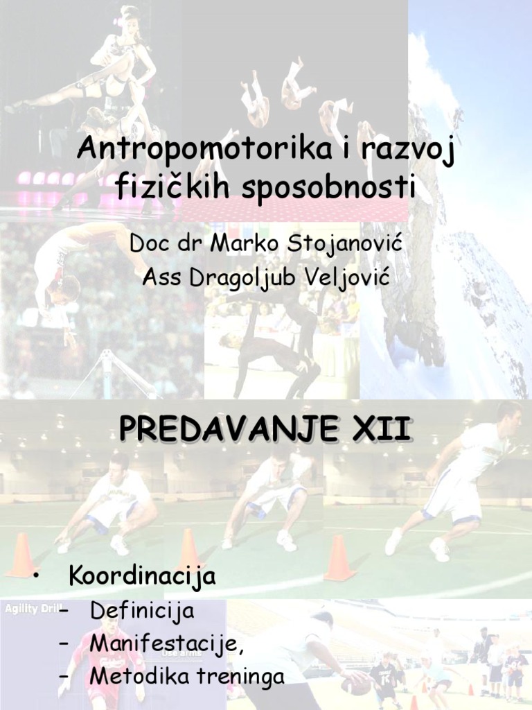 Antropomotorika I Razvoj Fizičkih Sposobnosti | PDF