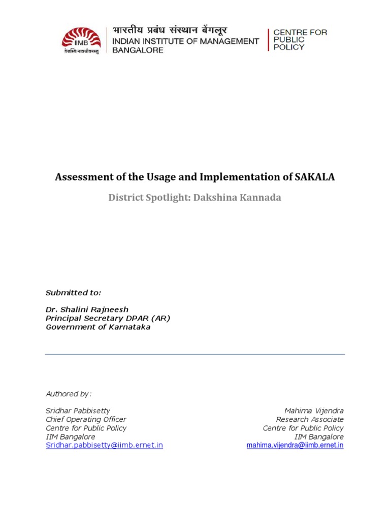 Assessment of The KGSC - Phase 2 District Spotlight DK | PDF | Driver's ...