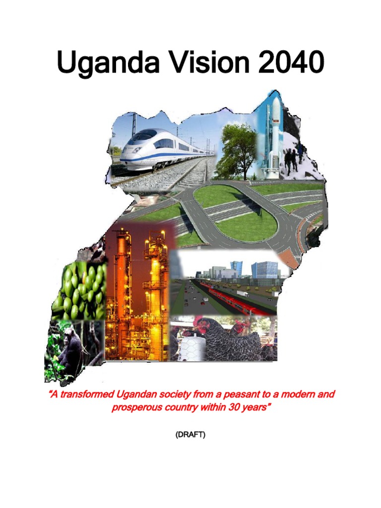 Uganda Vision 2040 Draft | PDF | Economic Growth | Competitiveness