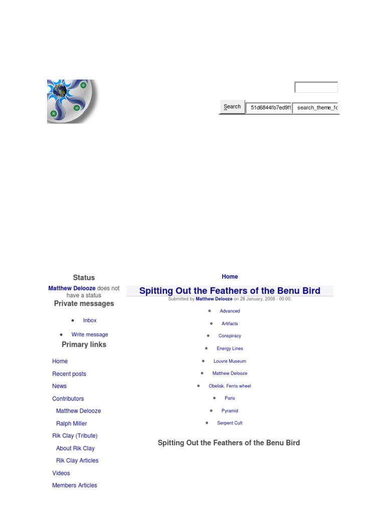 Matthew Delooze - Ferris Wheel | PDF | Idolatry | World's Fair