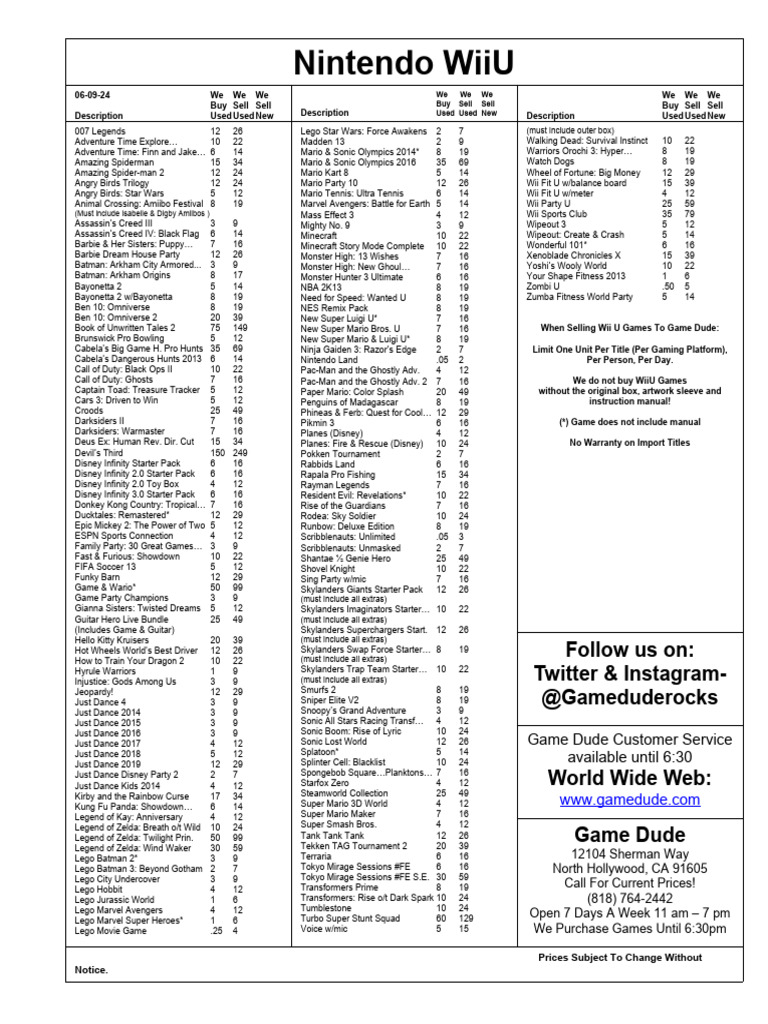 Nintendo Wii U | PDF | Video Game Companies Of Japan | Nintendo Consoles