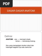 Terminologi Dasar Anatomi Tubuh Manusia | PDF | Kajian Bahasa Asing