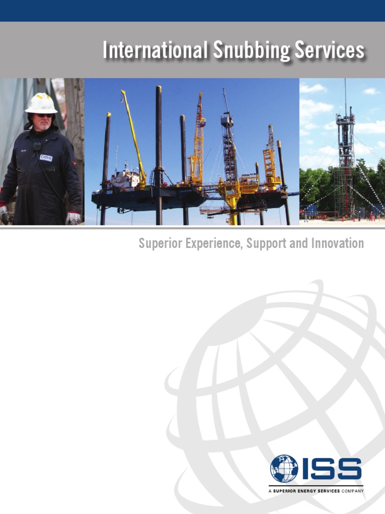 International Snubbing Services Brochure | PDF | Drilling Rig | Oil Well