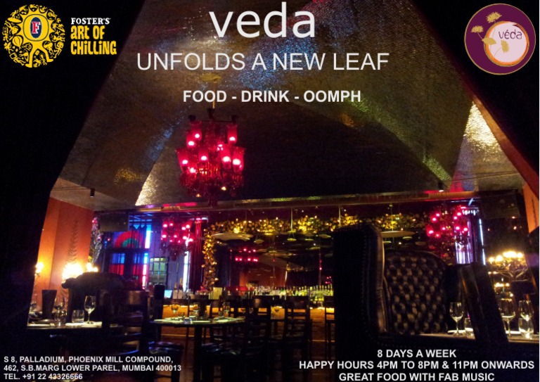 Veda: Happy Hours & Great Food in Mumbai | PDF