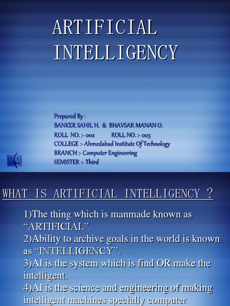Artificial Intelligency | PDF | Artificial Intelligence | Intelligence ...